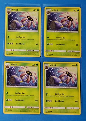 4x Lileep 10/236 Pokemon card SM Cosmic Eclipse uncommon NM | eBay