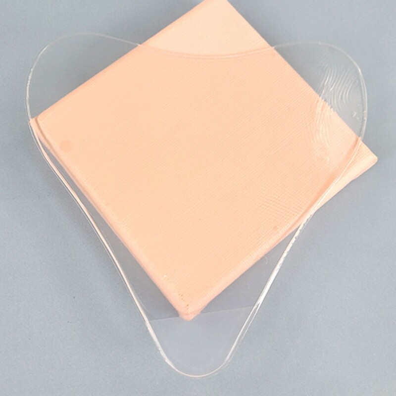 16PCS Reusable Silicone Face Forehead Sticker Cheek Chin Sticker | eBay