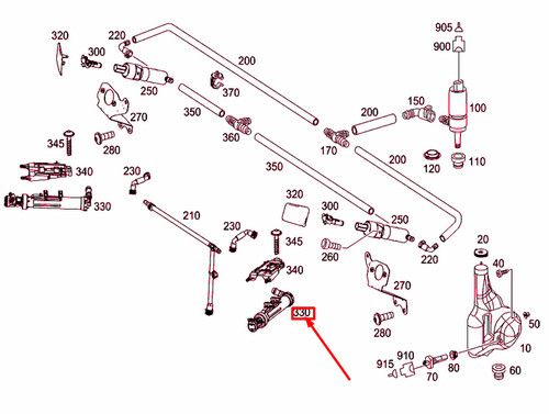 MB SPRINTER 906 FRONT RIGHT HEADLIGHT WASHER NOZZLE A9068600447 | eBay