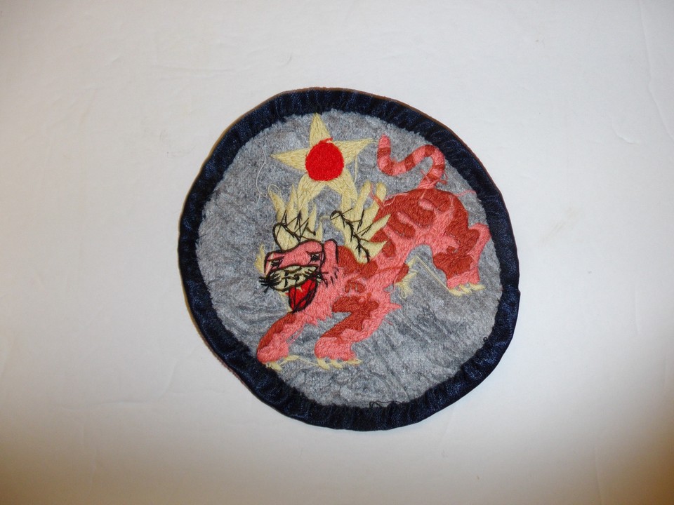 b1129 WW 2 US Army 14th Air Force Patch Silk R13A | eBay