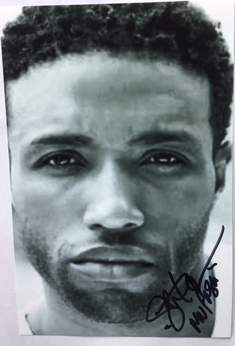 L. Steven Taylor Signed B&W Photo 4”X6” Mufasa Disney Broadway’s The ...