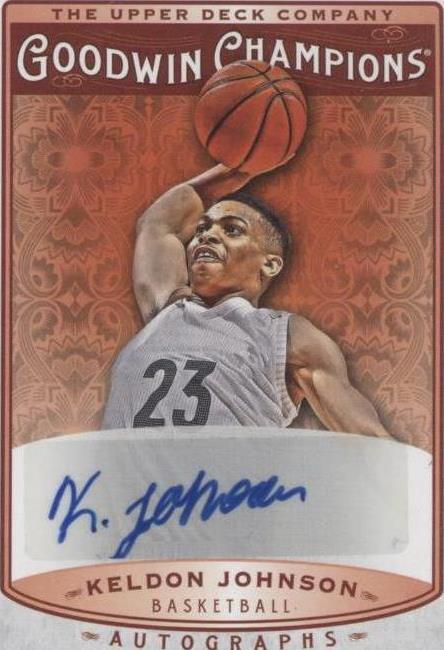 2019 Upper Deck Goodwin Champions - Keldon Johnson #A-KJ for sale | eBay