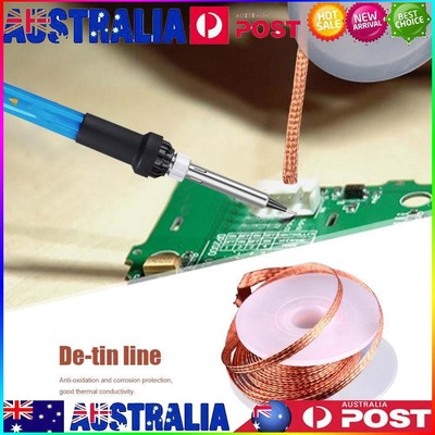 Desoldering Wires Braid Soldering Wick Cord Flux Repair Tool (1.5mmx1 ...