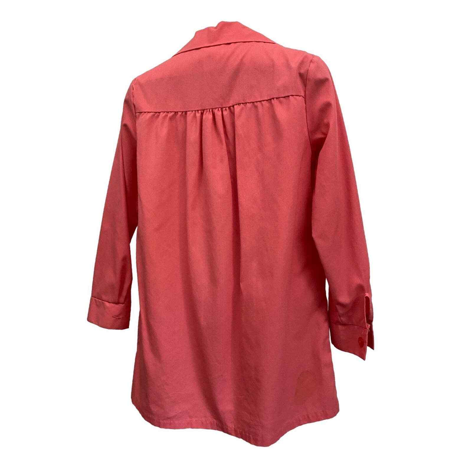 Vintage Pink Candy Striper Medical Lab Coat Smock Shi… - Gem