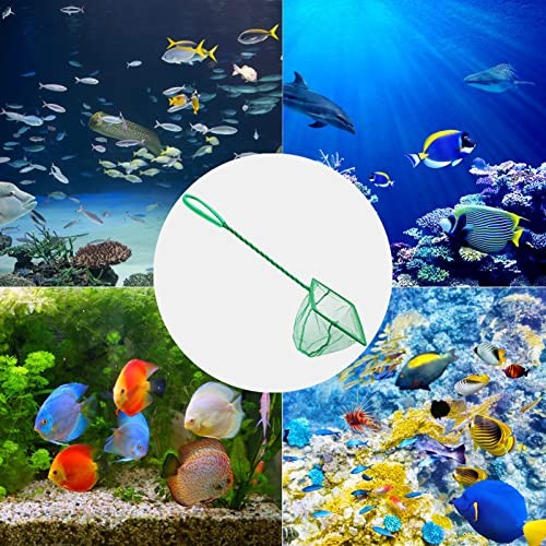 5 Pack Aquarium Fish Net, Multi-Size Fine Quick Fish Catch Nets Nylon ...
