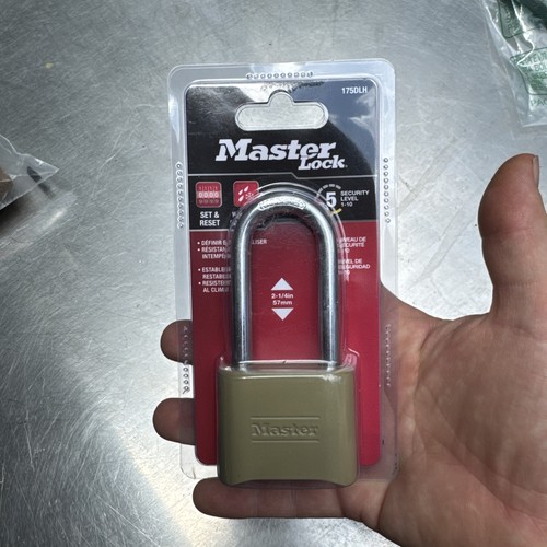 Master Lock Set-Your-Own Combination Lock, 2-1/4-Inch Shackle, 2-Inch ...