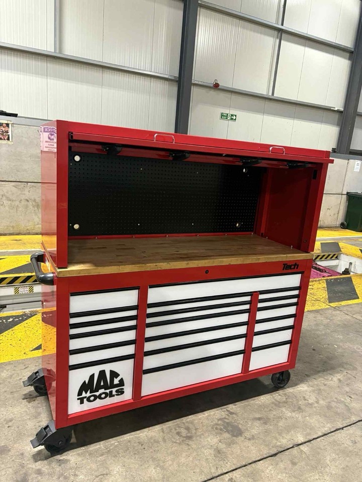 Mac Tools Tech Series 67 Roll Cab and Hutch Tool Box | eBay UK
