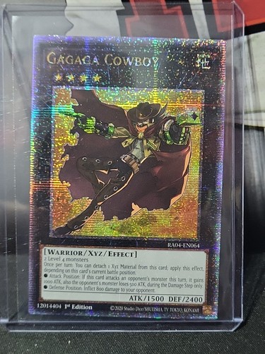 Gagaga Cowboy - RA04-EN064 - Quarter Century Secret Rare | eBay