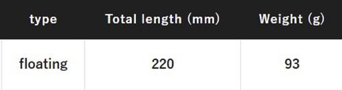 Shimano XU-P22T Bubble Dip 220F 93 grams Floating Lure 004 993960 | eBay