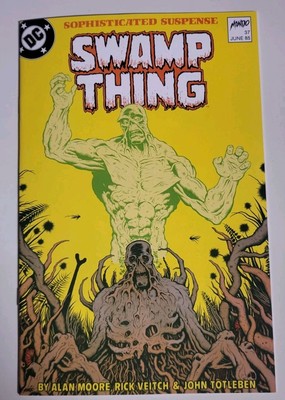 SAGA OF SWAMP THING #37 05/2025 NM-/VF+ FACSIMILE REPRINT CVR B (MR) DC ...
