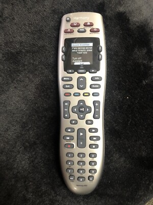 Logitech Harmony 650 Universal Advanced Remote Control Turns On | eBay