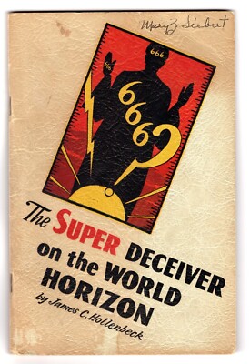 Book, The Super Deceiver on the WORLD HORIZON, by James Hollenbeck, LA ...
