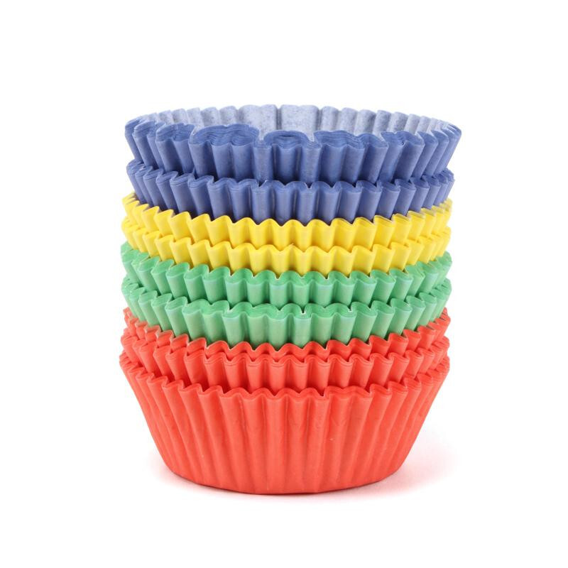400Pcs Patty Pans Paper Cases Cups Cupcake Wrapper Muffin Cake Liners ...