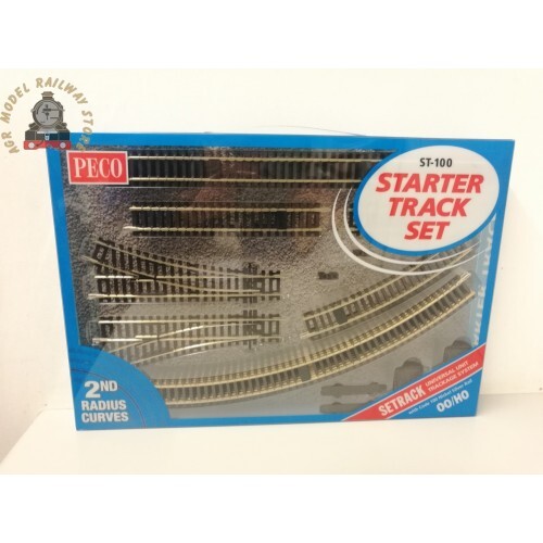 Peco ST-100 Setrack Starter Track Set - OO Gauge | eBay