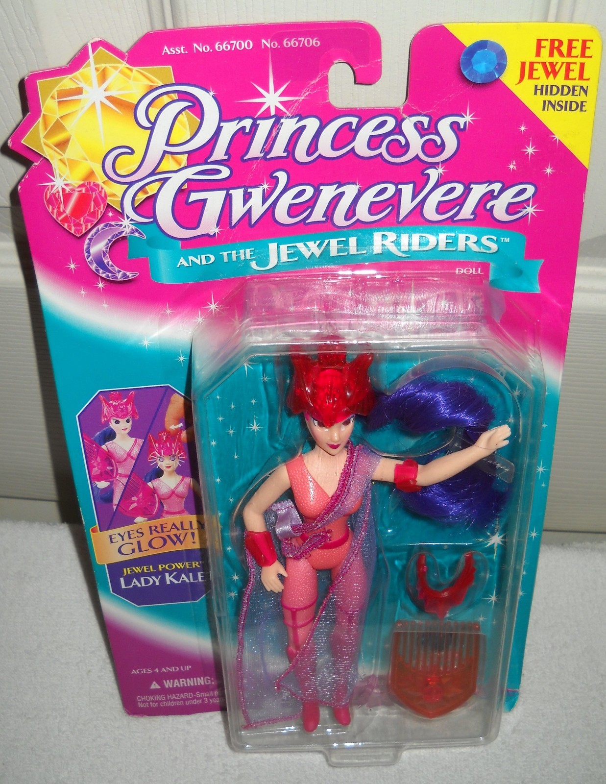 #9138 NRFC Kenner Princess Gwenevere & the Jewel Riders Jewel Power ...