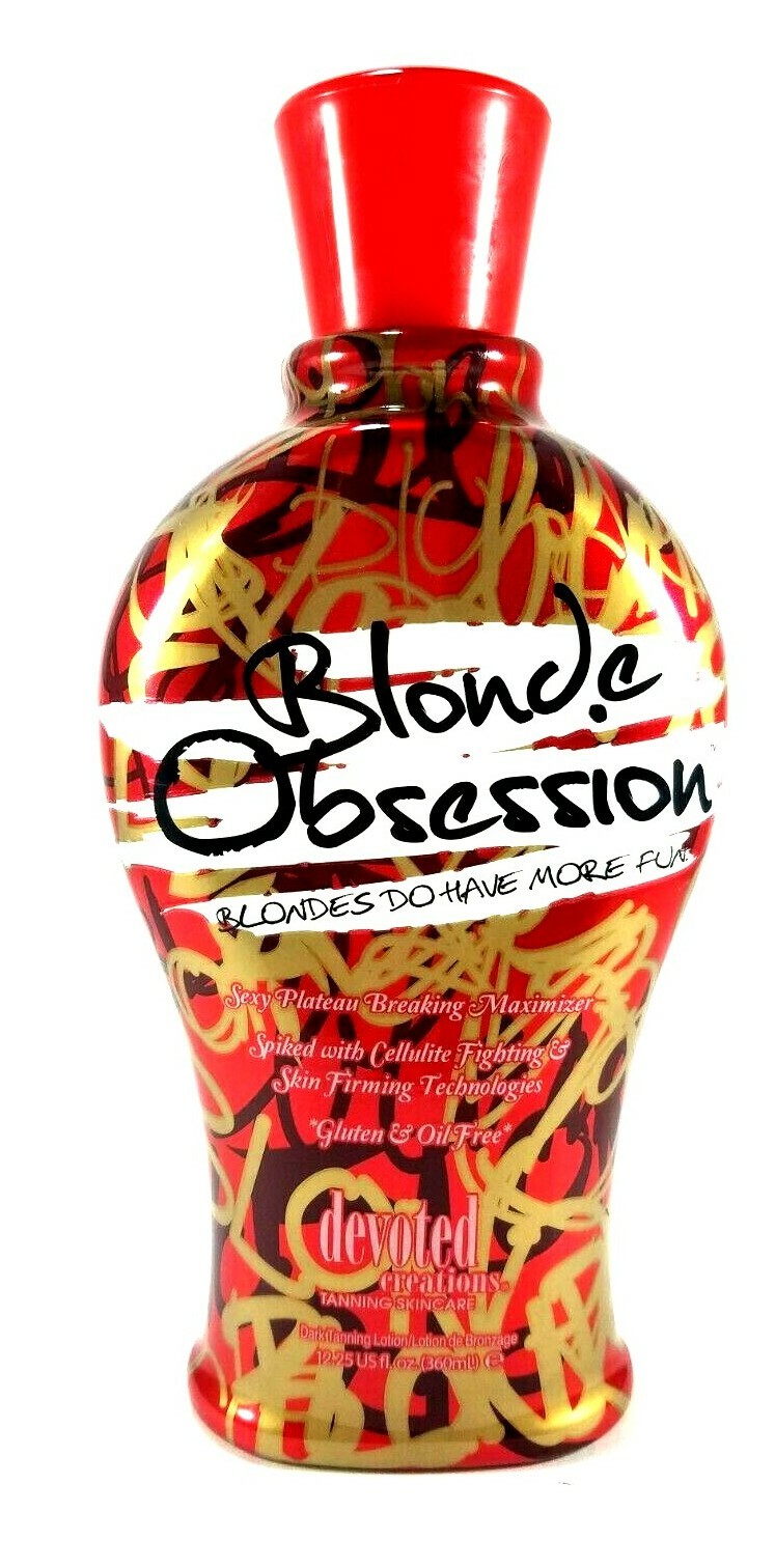 Devoted Creations BLONDE OBSESSION Maximizer Tanning Lotion - 12.25 Oz ...