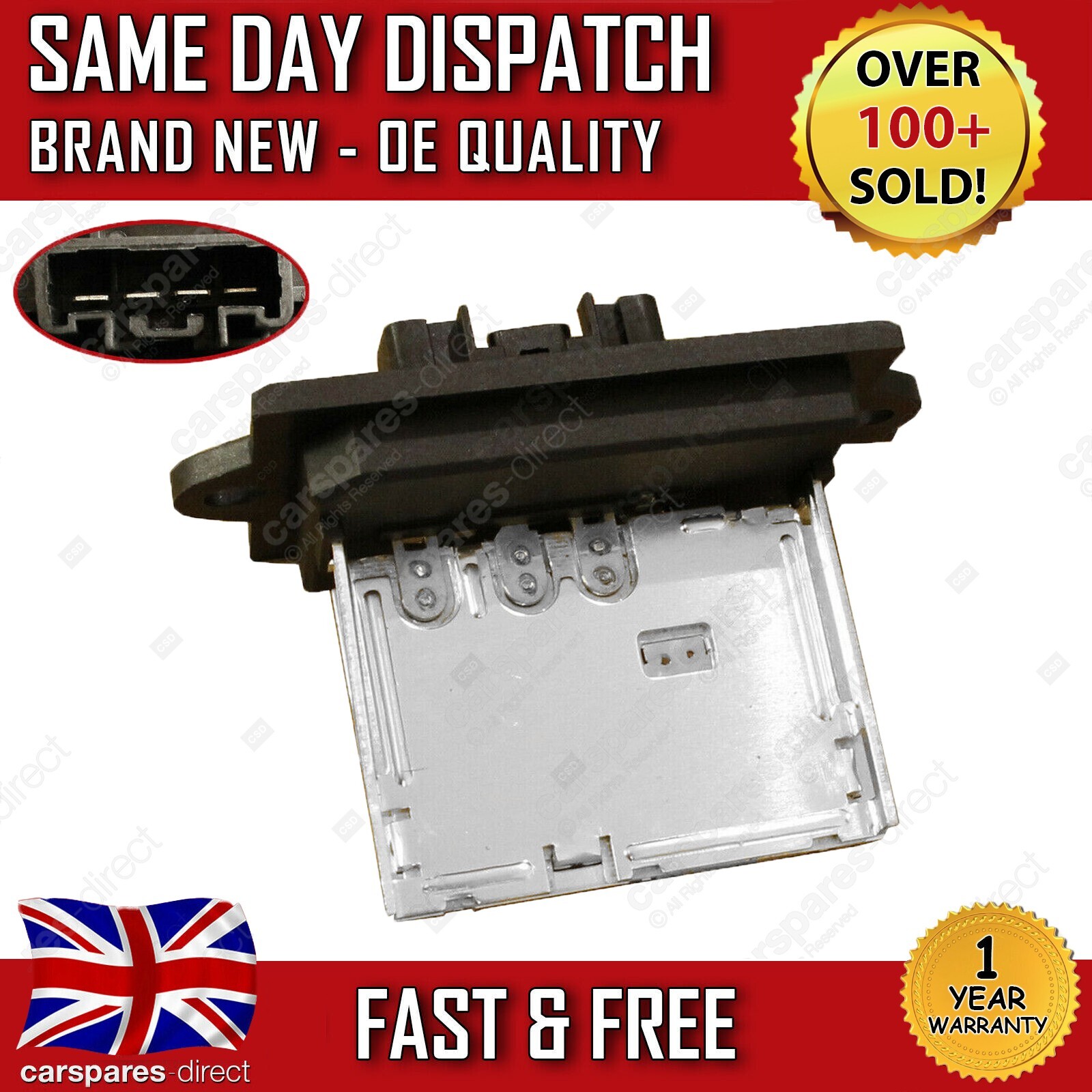 FOR NISSAN NOTE E11 2006-2012 HEATER BLOWER MOTOR FAN RESISTOR RHEOSTAT ...