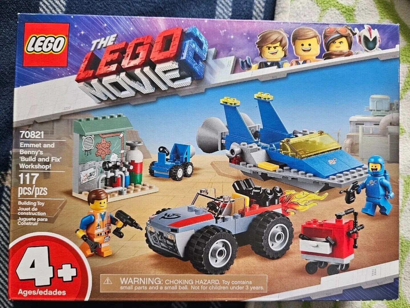 LEGO The LEGO Movie 2: Emmet and Benny’S ‘Build and Fix’ Workshop ...