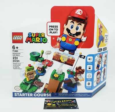 LEGO Super Mario Adventures Mario Starter Course Building Kit 71360 ...