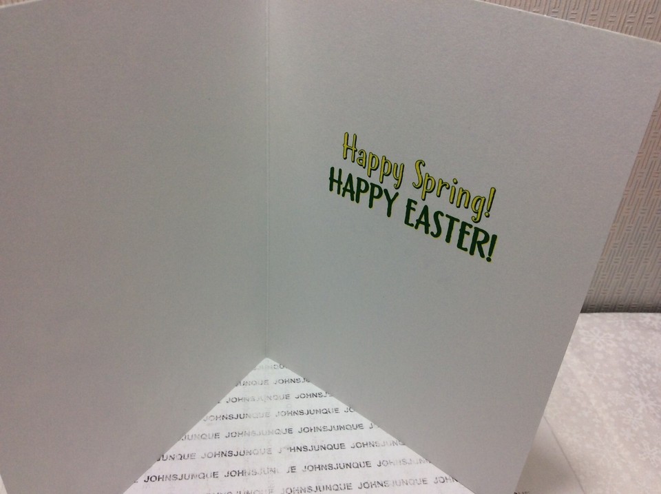 AVANTI EASTER GREETING CARD New w/Envelope "Happy Spring! Happy Easter ...