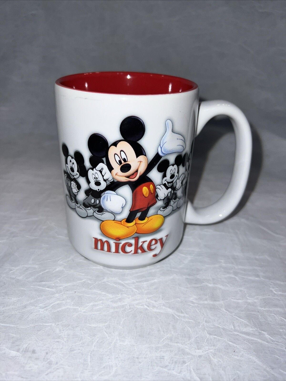 Disney Parks Mickey Mouse Coffee Tea Cup Mug 5" F784-1014-1-14204 | eBay