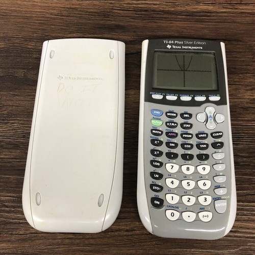 Texas Instruments TI-84 Plus Silver Edition Graphing Calculator Silver ...