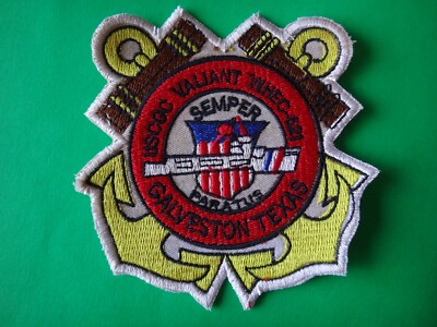 US Coast Guard Patch USCGC VALIANT WMEC-621 Galveston Texas | eBay