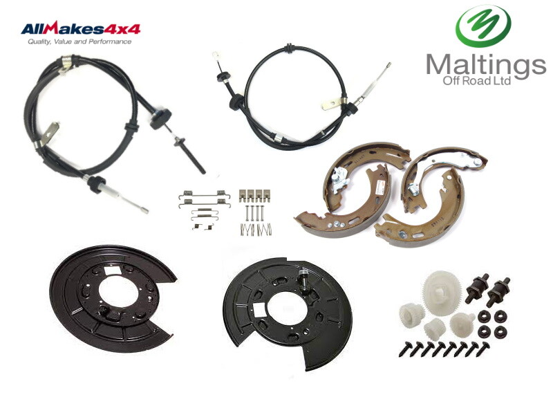 DISCOVERY 3 HAND BRAKE CABLES / SHOE KIT DISCOVERY 3 EPB OVERHALL KIT ...