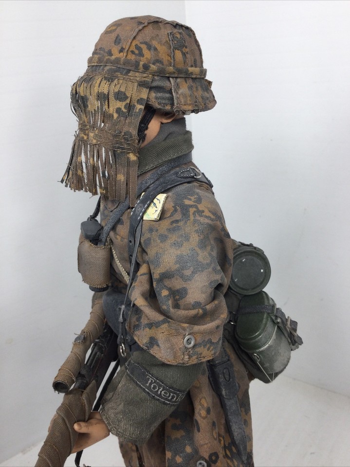 1/6 CUSTOM BUILD WW2 GERMAN 3RD SS DIVISION SNIPER FALL CAMOUFLAGE ...