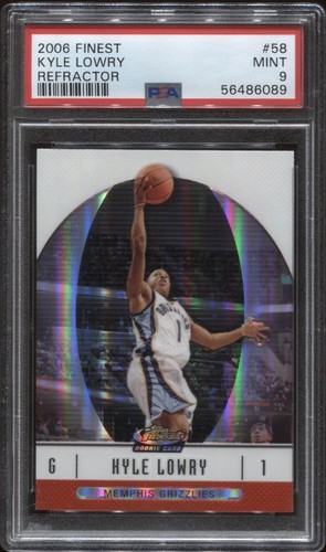 2006-07 Topps Finest - Rookie Kyle Lowry #58 Refractor (RC) for sale ...