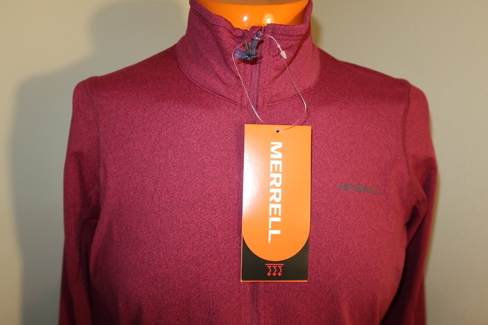C2 NWT Merrell Small BetaTherm 1/4 Zip Mid-Layer Pullover Womens size ...