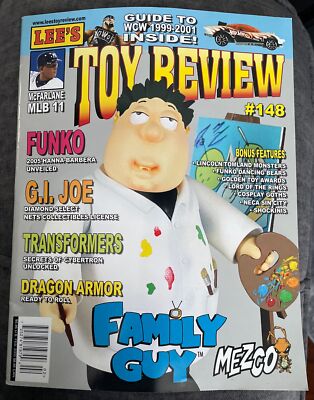 Lee's Toy Review #148 magazine action figures price guide Family Guy ...