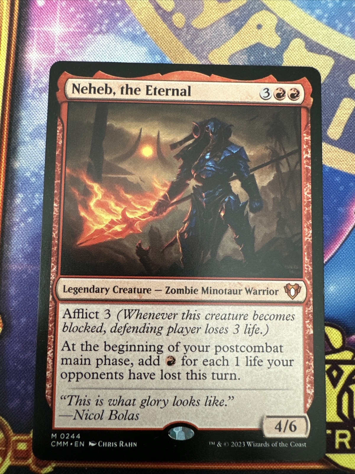 MTG - NEHEB, THE ETERNAL - CMM - #244 - LP | eBay