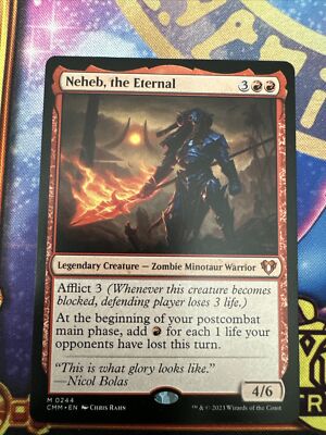 MTG - NEHEB, THE ETERNAL - CMM - #244 - LP | eBay
