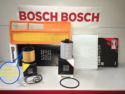 KIT TAGLIANDO 4 FILTRI FIAT PUNTO 1.3 JTD Multijet 51kw 70cv 188A9000 ...