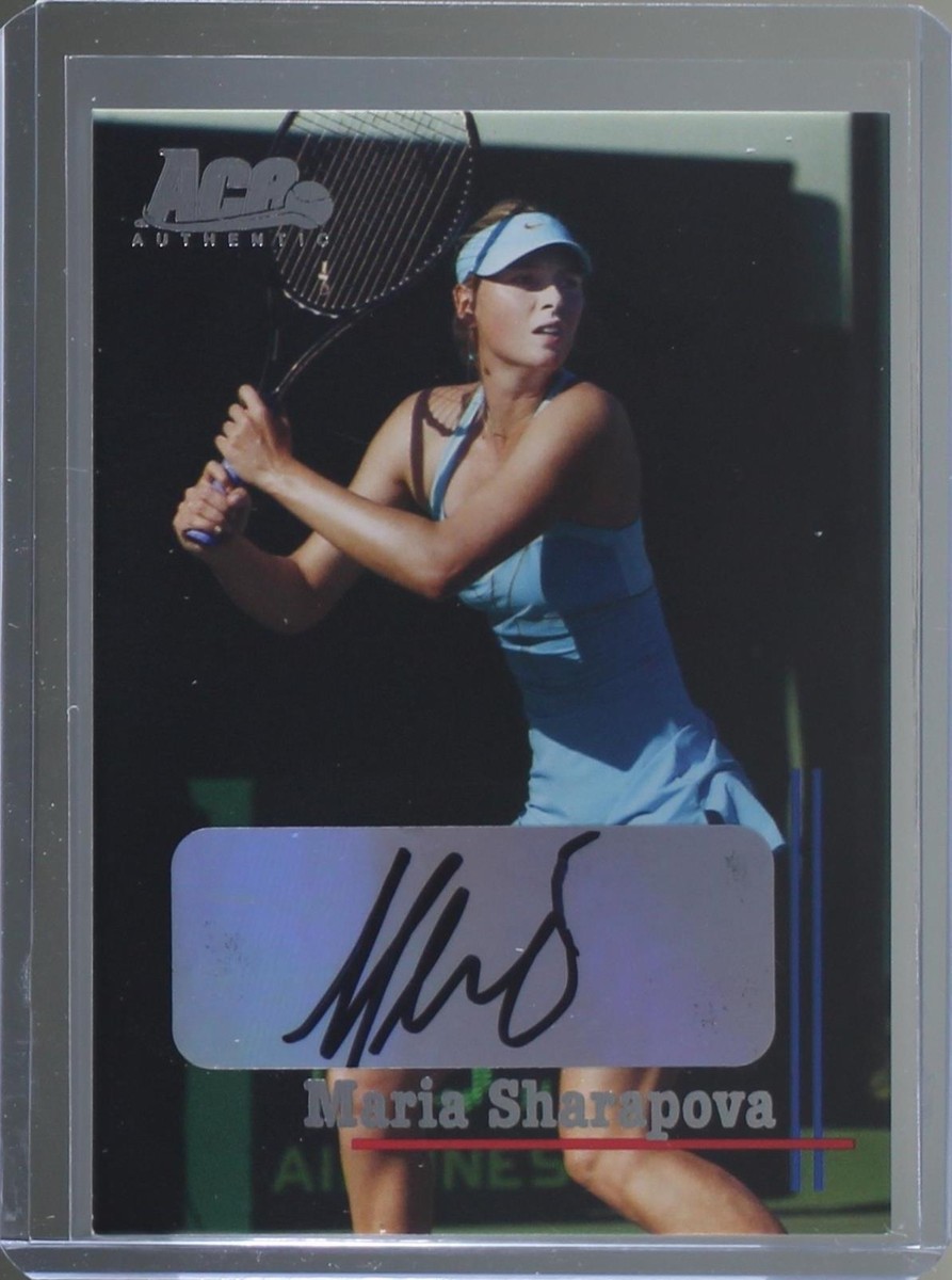 2011 Ace Authentic Match Point 2 - Autographs #84 Maria Sharapova (AU ...