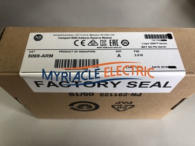 Allen Bradley 5069-ARM Compact 5000 Address Reserve Module Sealed ...