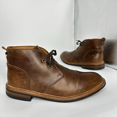 Allen Edmonds-Chandler Chukka Boot Men 10.5 D Dainite Leather Brown | eBay