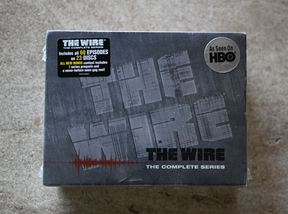 Wire HBO DVD 60 Episodes 23 Discs Complete Series with Final Complete ...