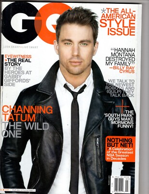Channing Tatum GQ Revue Billy Ray Cyrus Greatest NBA Saison Robots ...