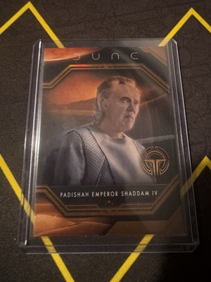 2024 Topps Chrome Dune #AD-9B Padishah Emperor Shaddam IV Adversaries ...