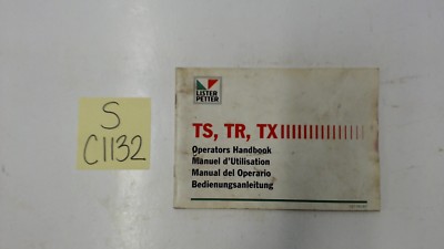 Lister Petter TS, TR, TX Operators Handbook | eBay