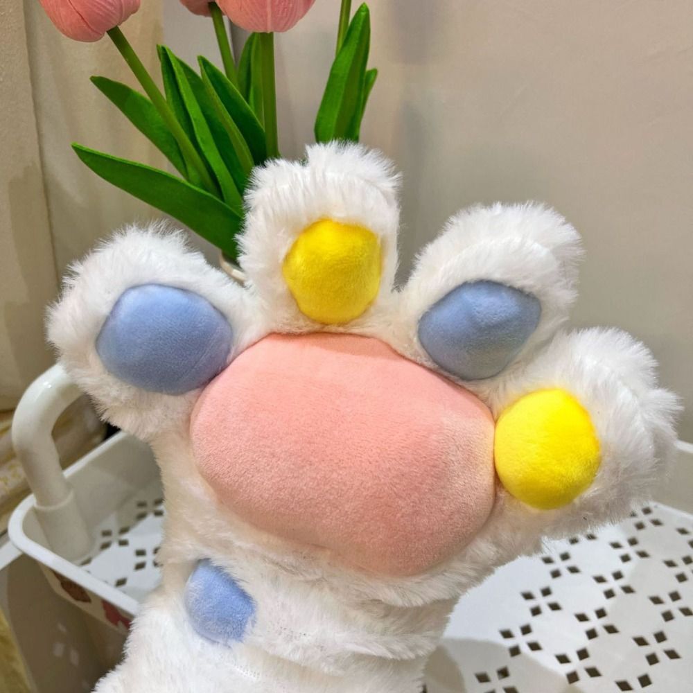 Soft Cat Claw Furry Glove Mittens Winter Mittshand Cosplay Costume | eBay