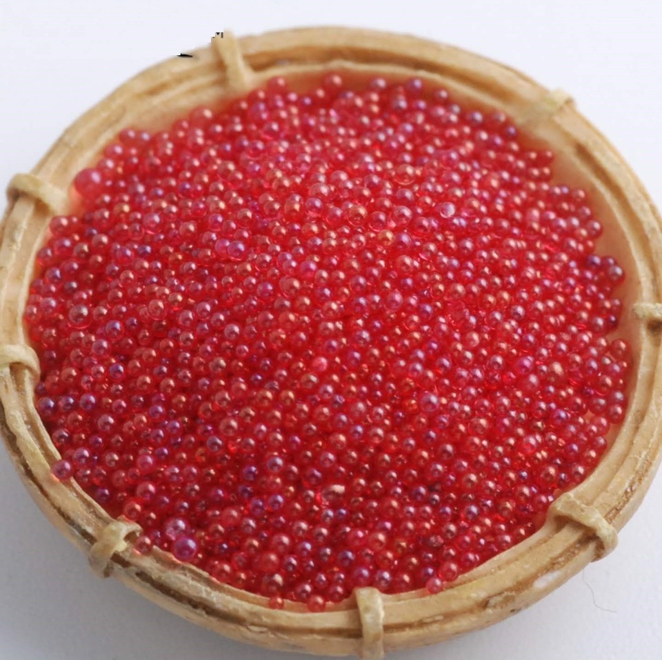 5g 3D AB Colorful Gold/Silver Micro Mini Glass Caviar Beads DIY Nail ...