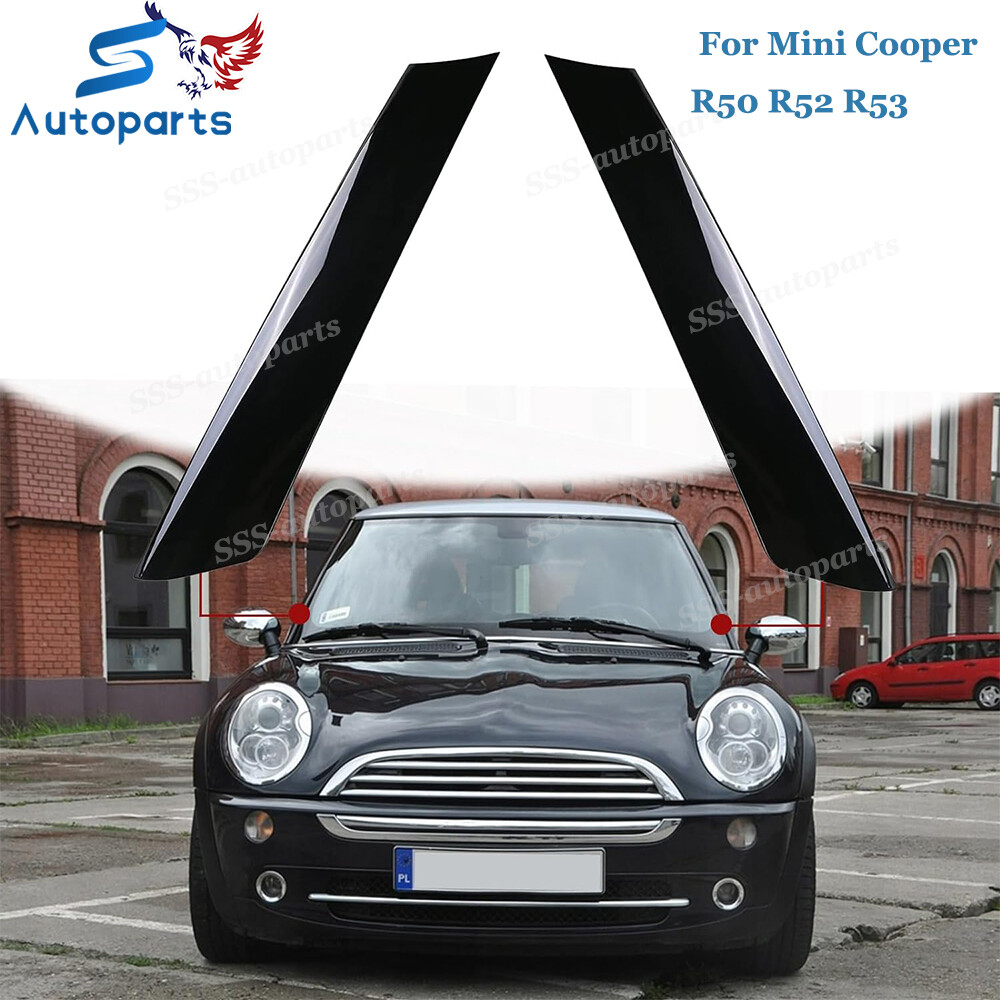 Fits For Mini Cooper R50 R52 R53 Right+Left A Pillar Molding Trim Cover ...