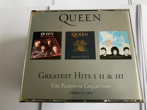 QUEEN Greatest Hits: I II & III: Platinum Collection CD 2001 3 DISC NM ...