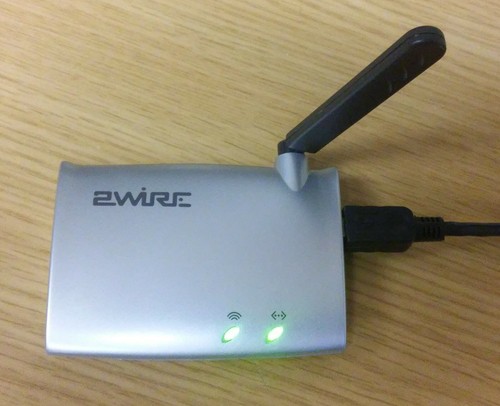 2Wire 802.11g USB Wireless Adapter Model US-G-AT-02 with CD Version 4.0 ...