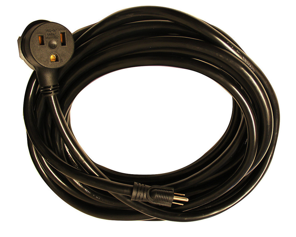 Extension Cord w/ Pigtail 220V to 110V Adapter Lotos PT03 26ft for ...