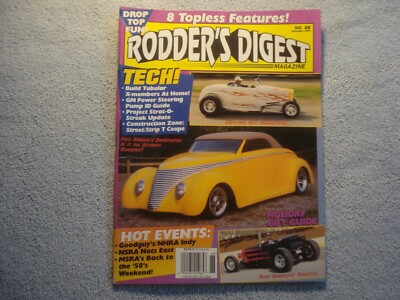 Rodder's Digest 1995 December #68 Classic Hot Rod Modified Custom Cars ...