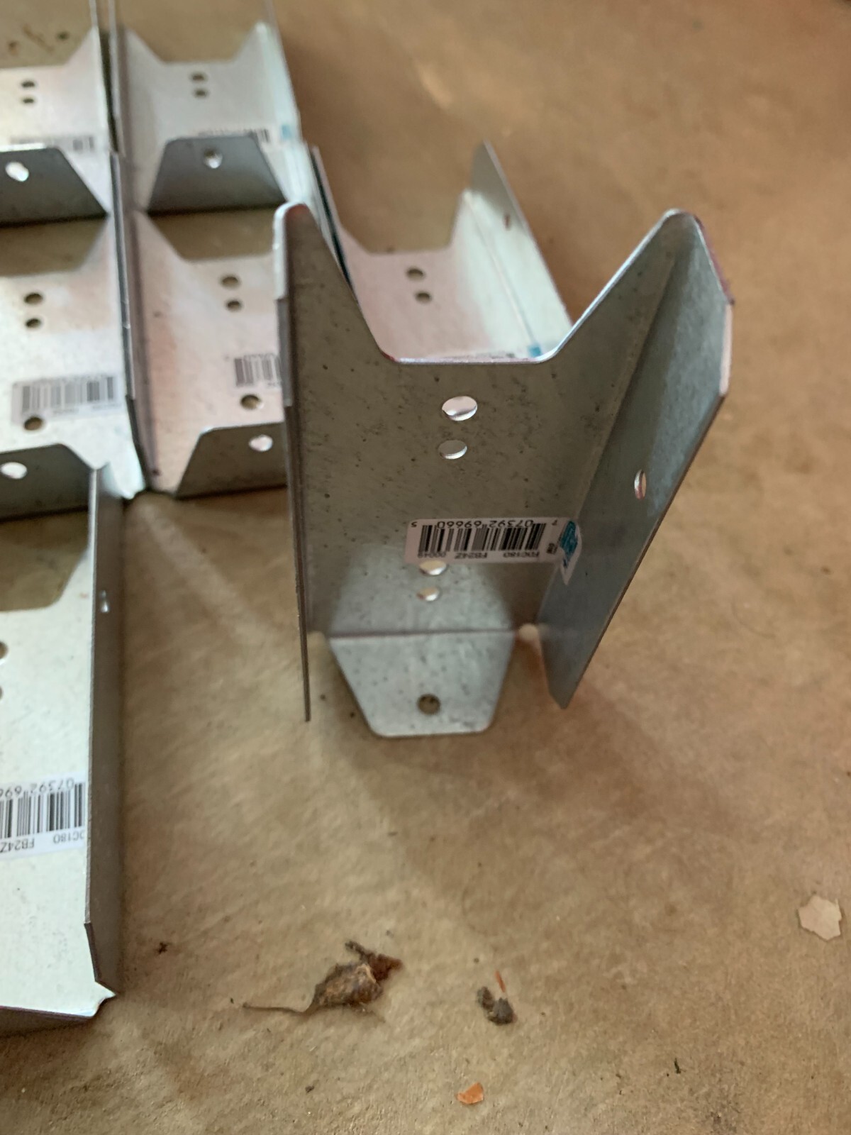 Simpson Strong-tie FB24Z 2 X 4 Fence Bracket Z Max - 100 per Case for ...